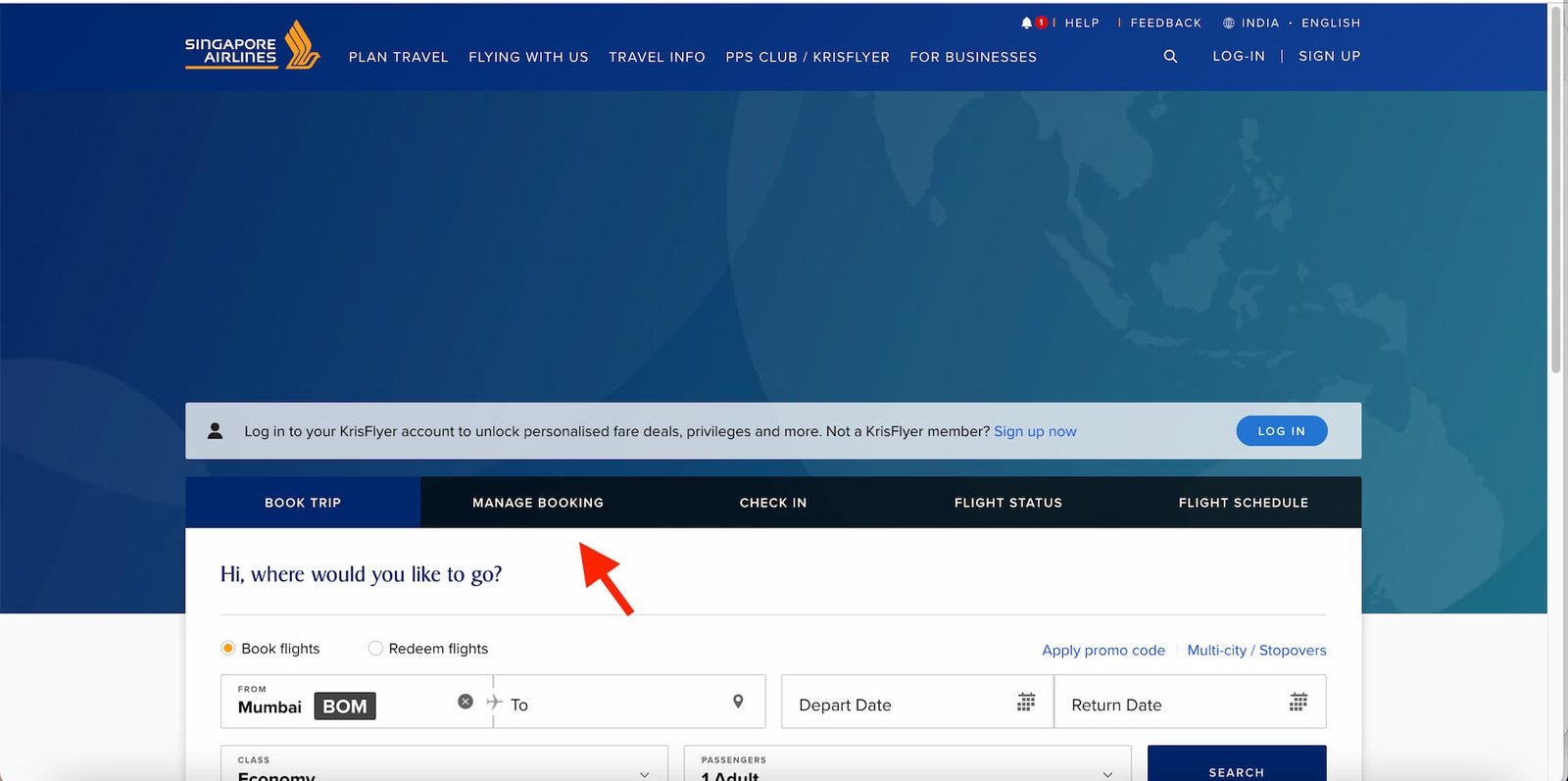How to manage Singapore Airlines booking – Void Traveller