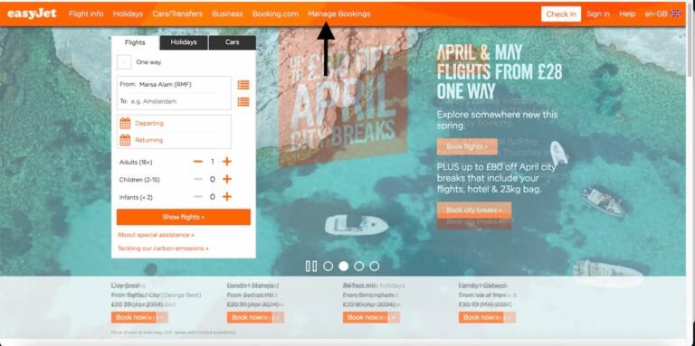 How to manage EasyJet booking in 2025 – Void Traveller