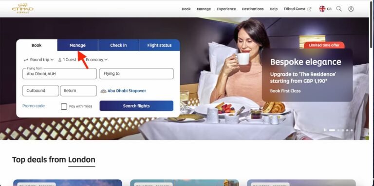 How to manage Etihad booking in 2025 – Void Traveller